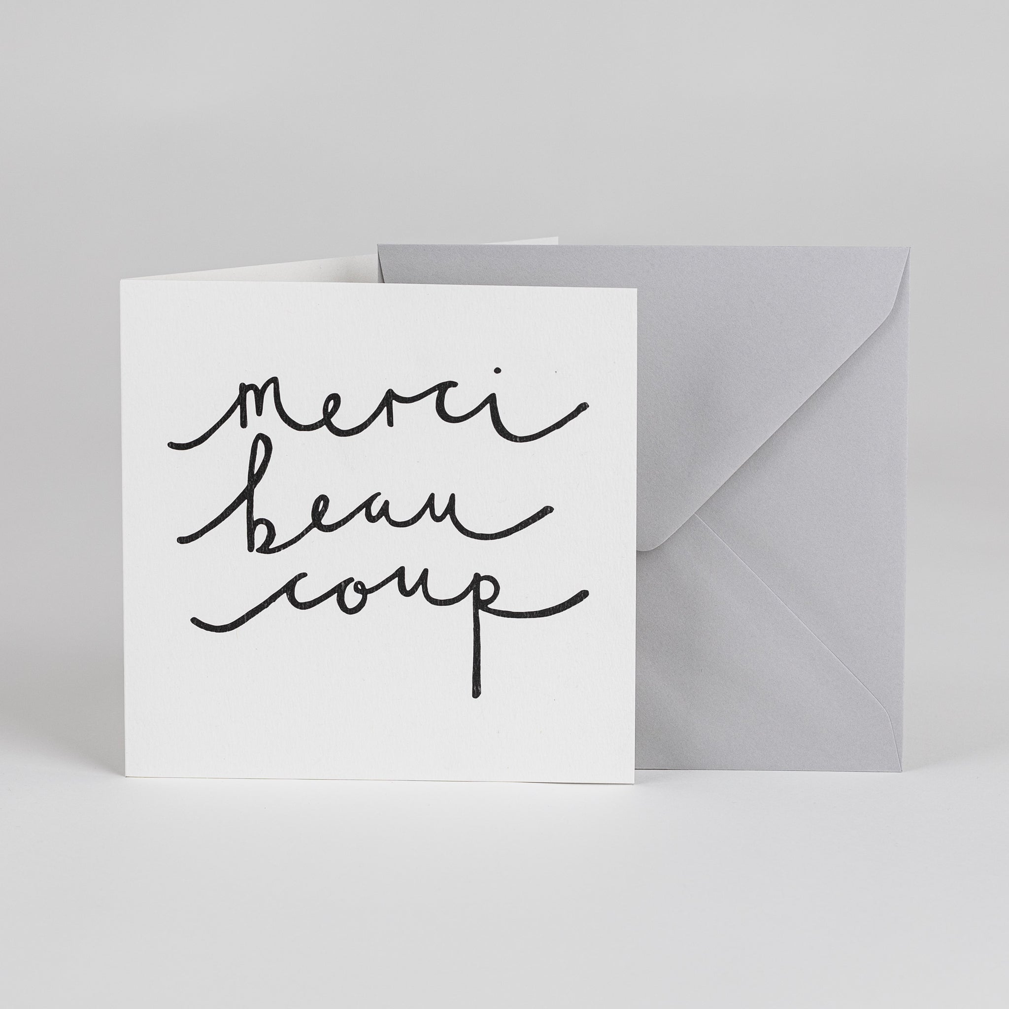 Merci Beau Coup – Greeting Card
